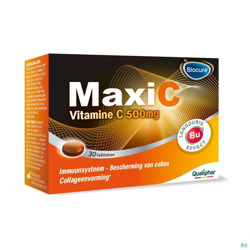 MaxiC Vitamine C 500mg 30 comprimés